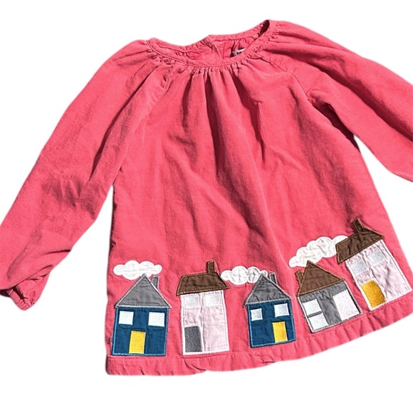 Baby Boden | Shirts & Tops | Mini Boden House Appliqu Dress | Poshmark